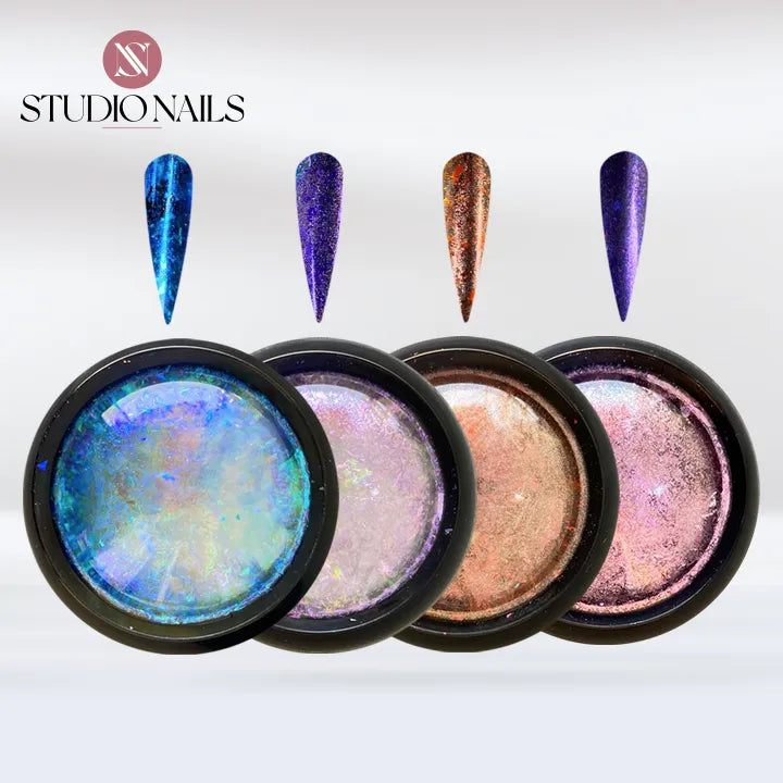 Efecto Flake en Polvo – Decorlyz Nails Shop